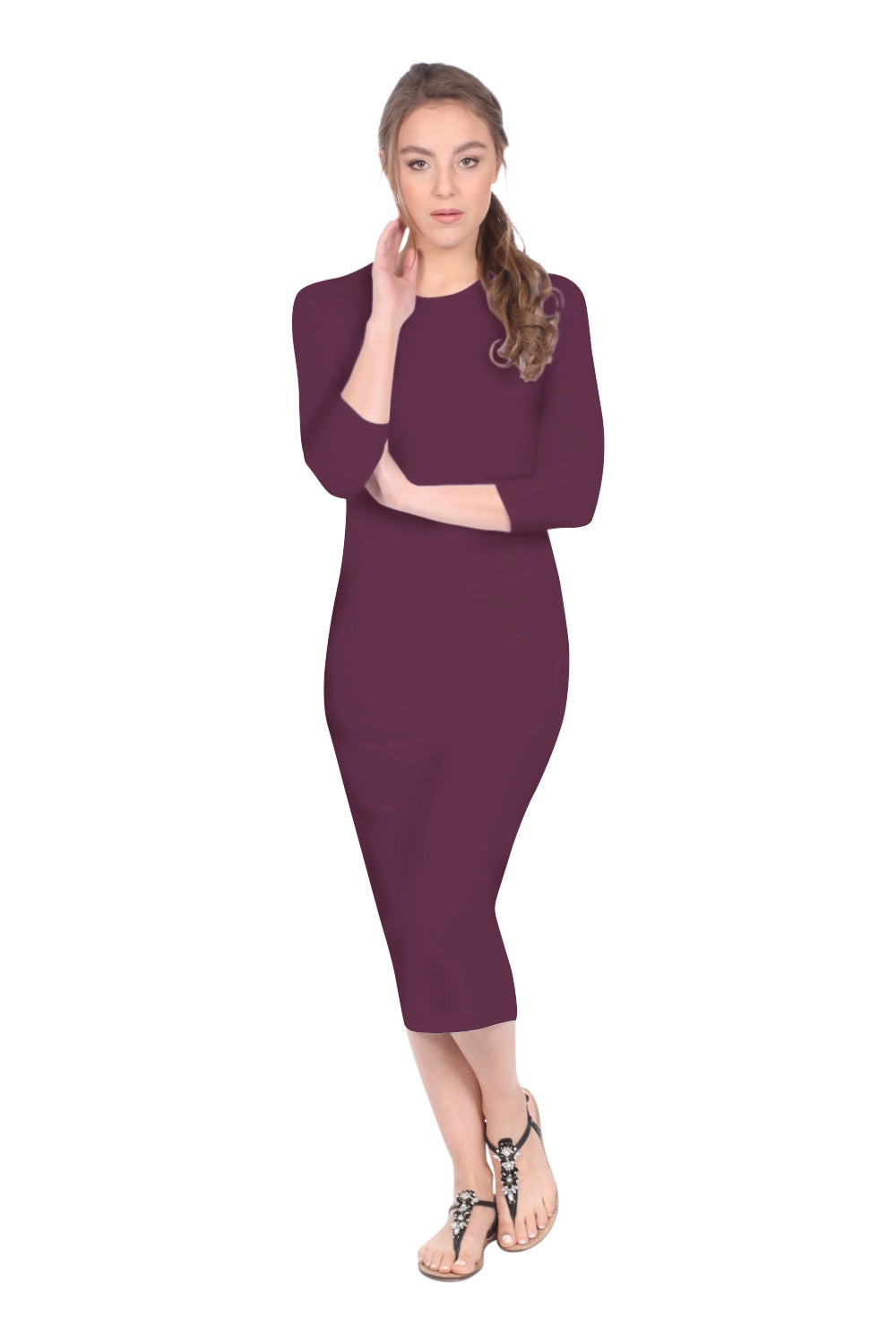 Solid Layering Dress – Be Modest Boutique